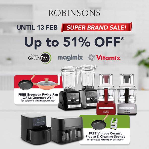 Get More for Less with GreenPan, Vitamix & Magimix Super Brand Sale ...