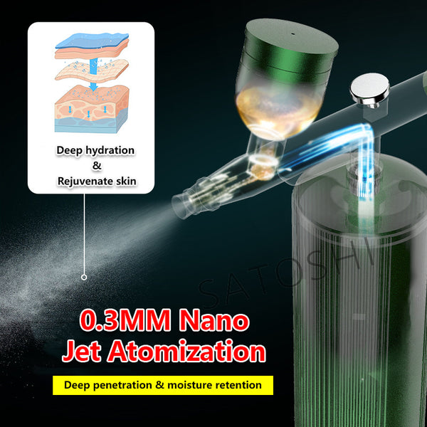 Satoshi Premium Face Oxygen Water Injection Spray Nano Atomizer Skin C ...
