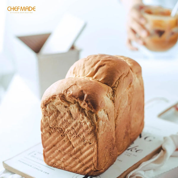 ChefMade Baking Toast Box Corrugated Baking Mold Non-Stick Bakeware ...