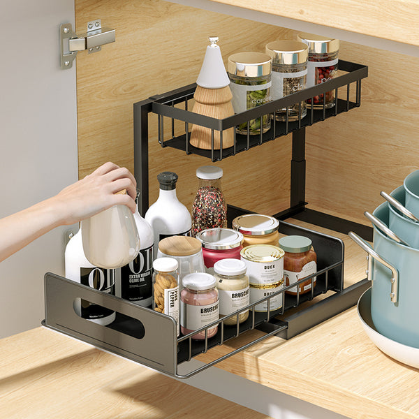 L design sliding under sink rack – Robinsons Singapore