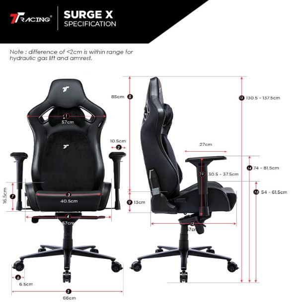 TTRacing Surge X Gaming Chair – Robinsons Singapore