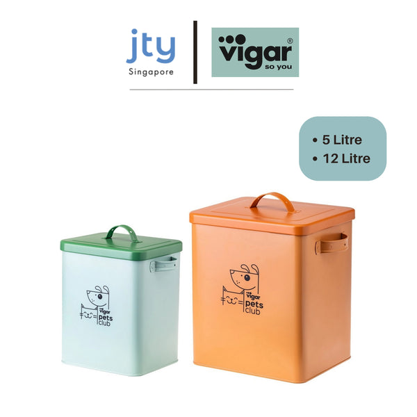 Vigar Pets Club Pet Food Storage Container (5L, 12L) – Robinsons Singapore