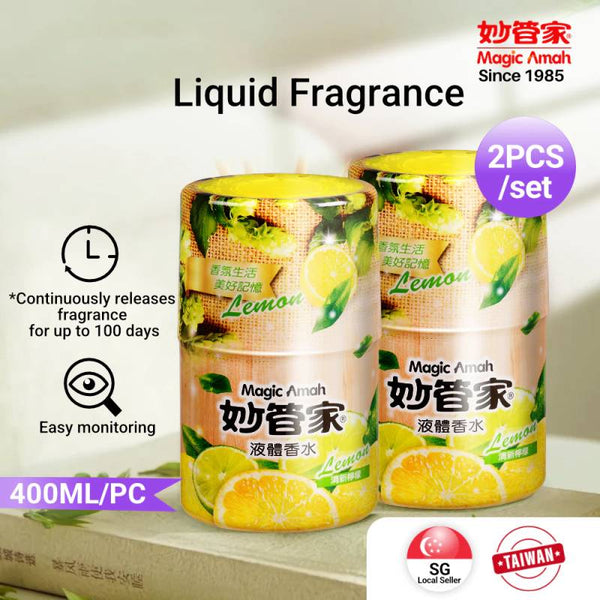 [2Pcs/Set] Magic Amah - Liquid Fragrance - Scent Interior Diffusers Re ...